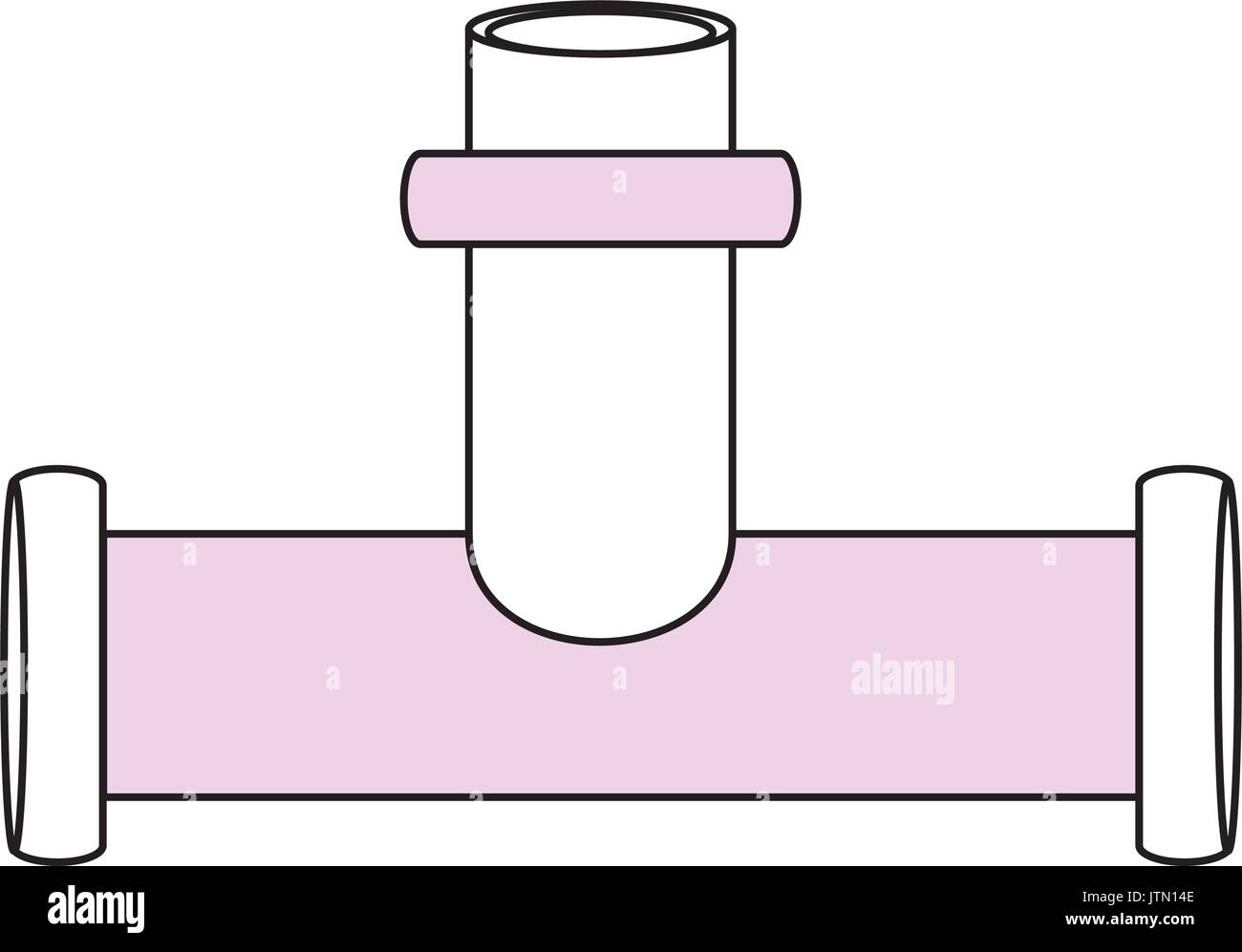 pipe plumbing symbol Stock Vector Image & Art - Alamy