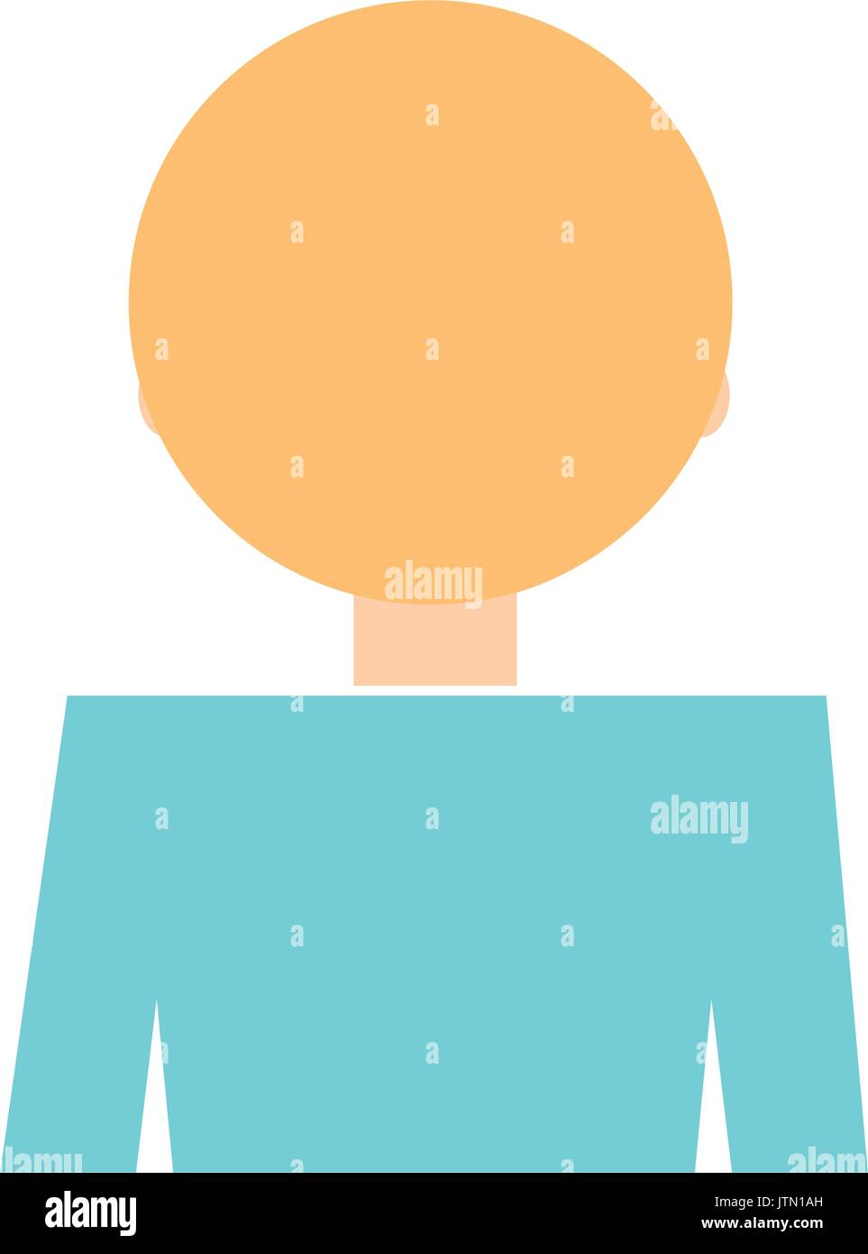 Man back cartoon Stock Vector Image & Art - Alamy