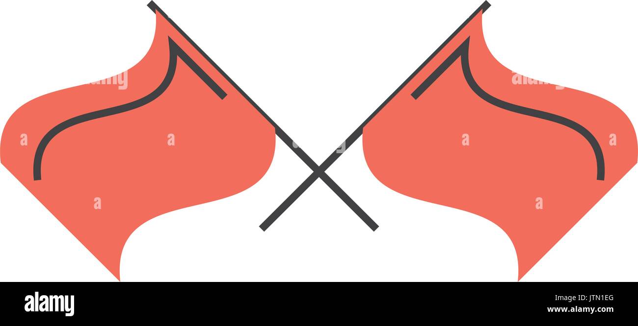 Flag isolated symbol Stock Vector Image & Art - Alamy