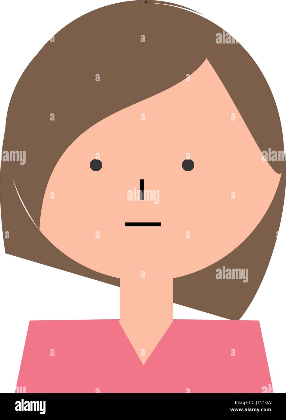 Woman profile cartoon Stock Vector Image & Art - Alamy