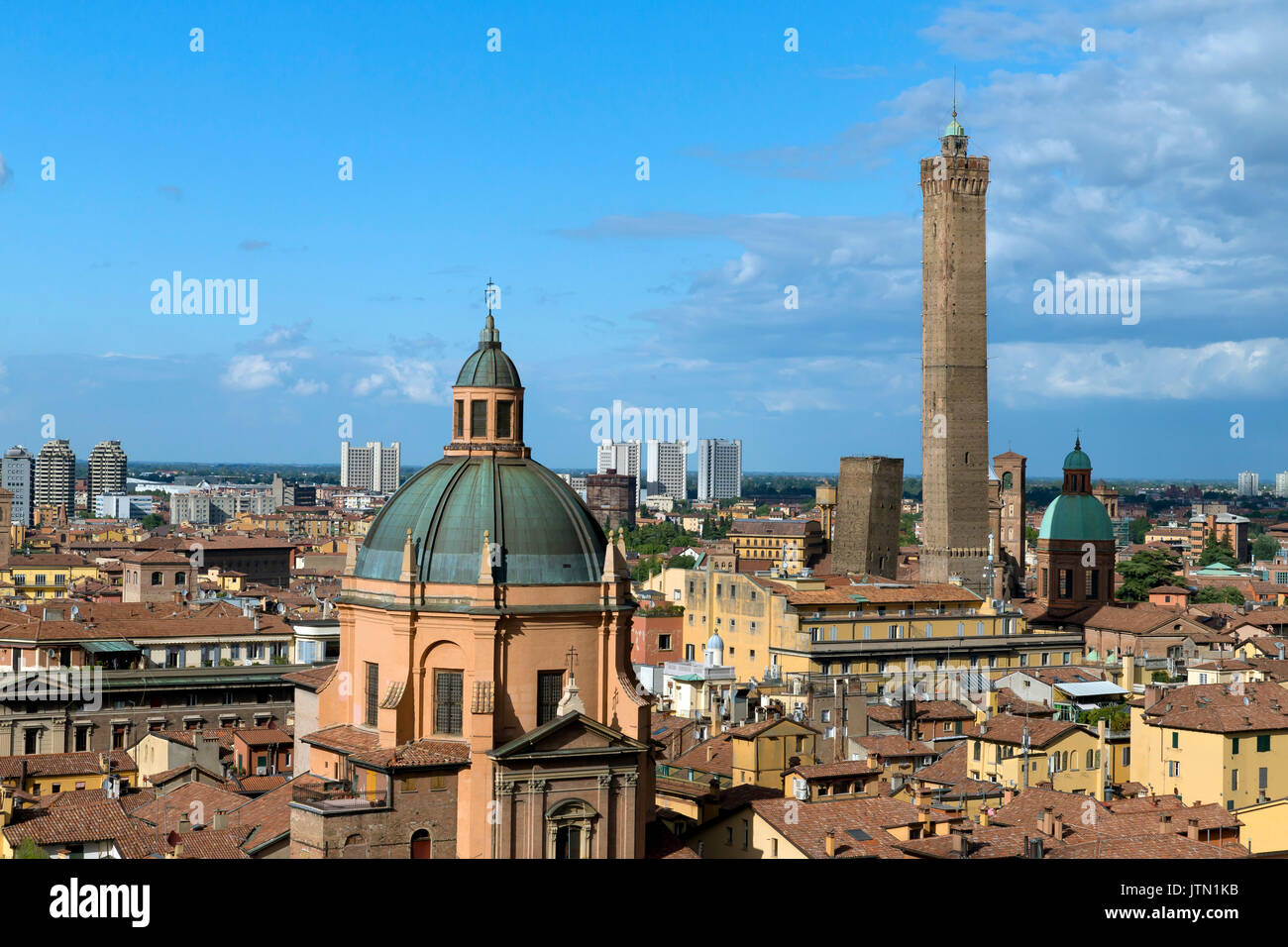 Bologna rooftop view hi-res stock photography and images - Alamy