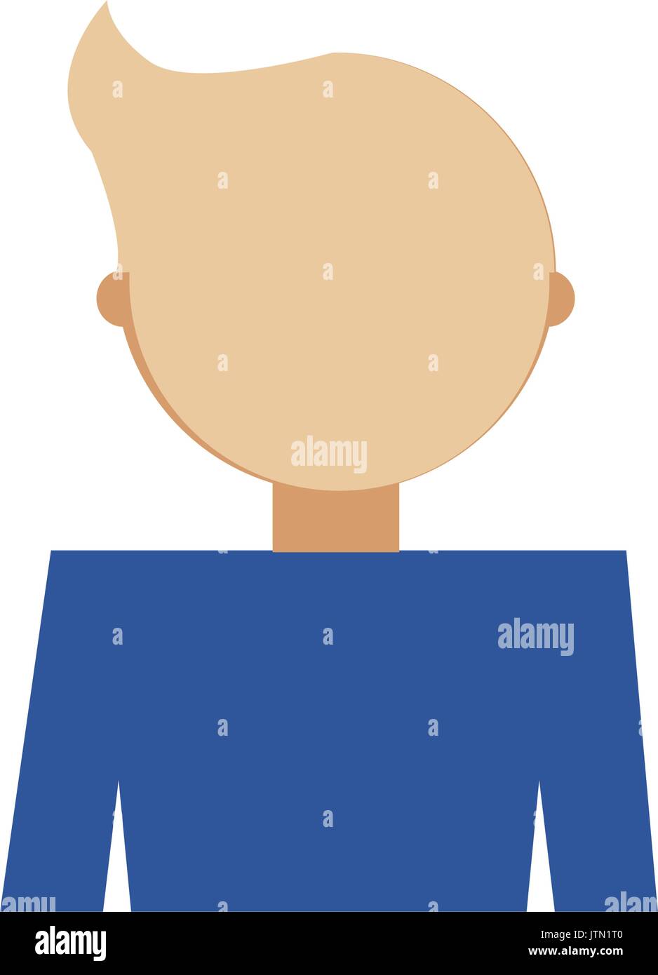 Man back cartoon Stock Vector Image & Art - Alamy