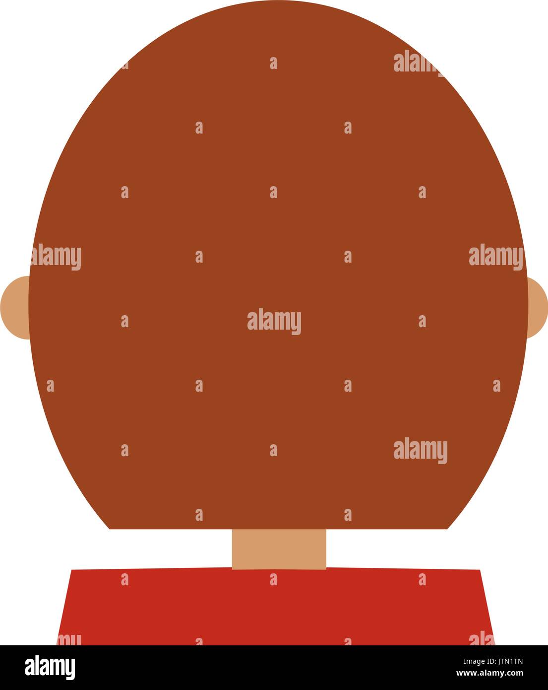 Woman back cartoon Stock Vector Image & Art - Alamy