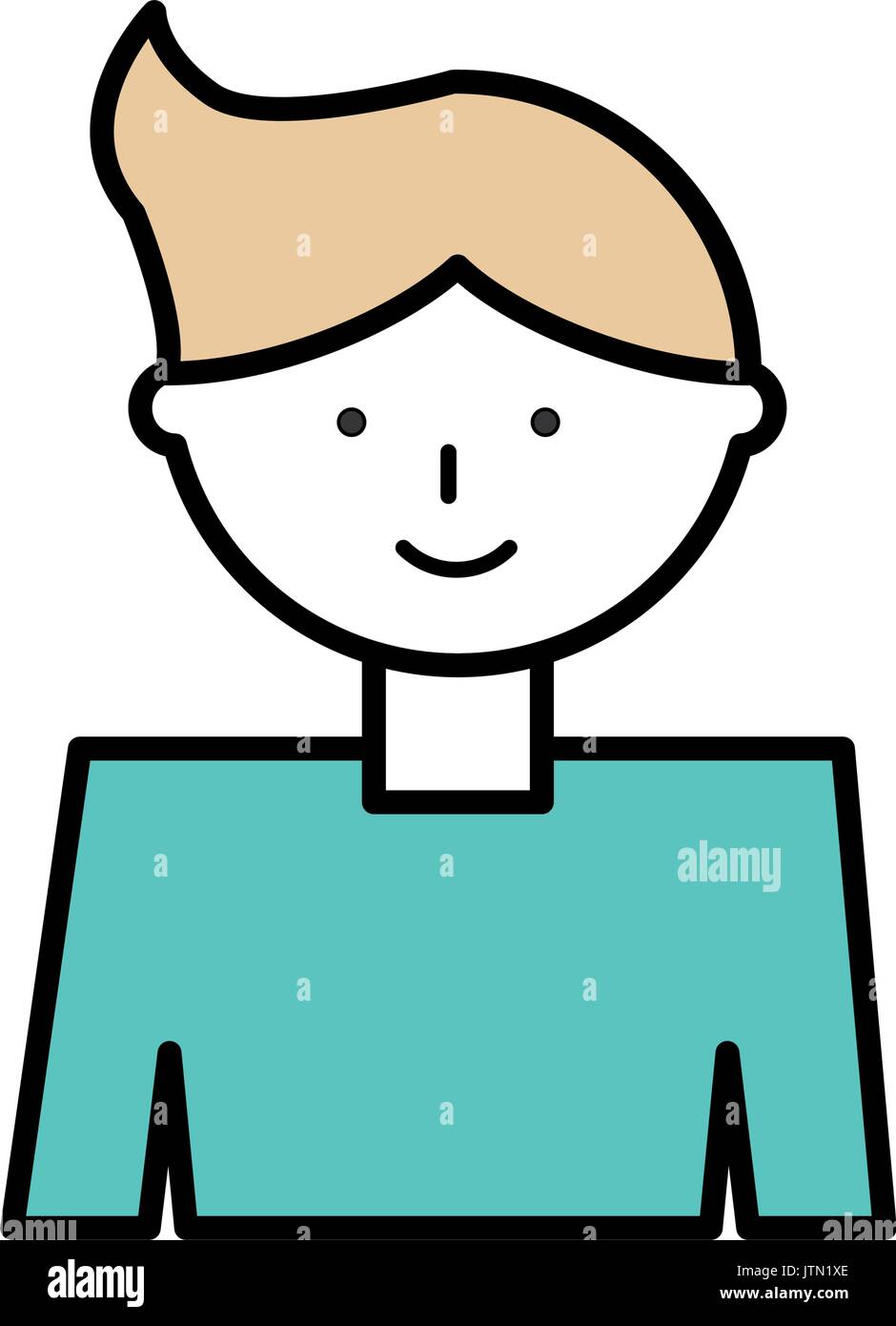Man cartoon profile Stock Vector Image & Art - Alamy