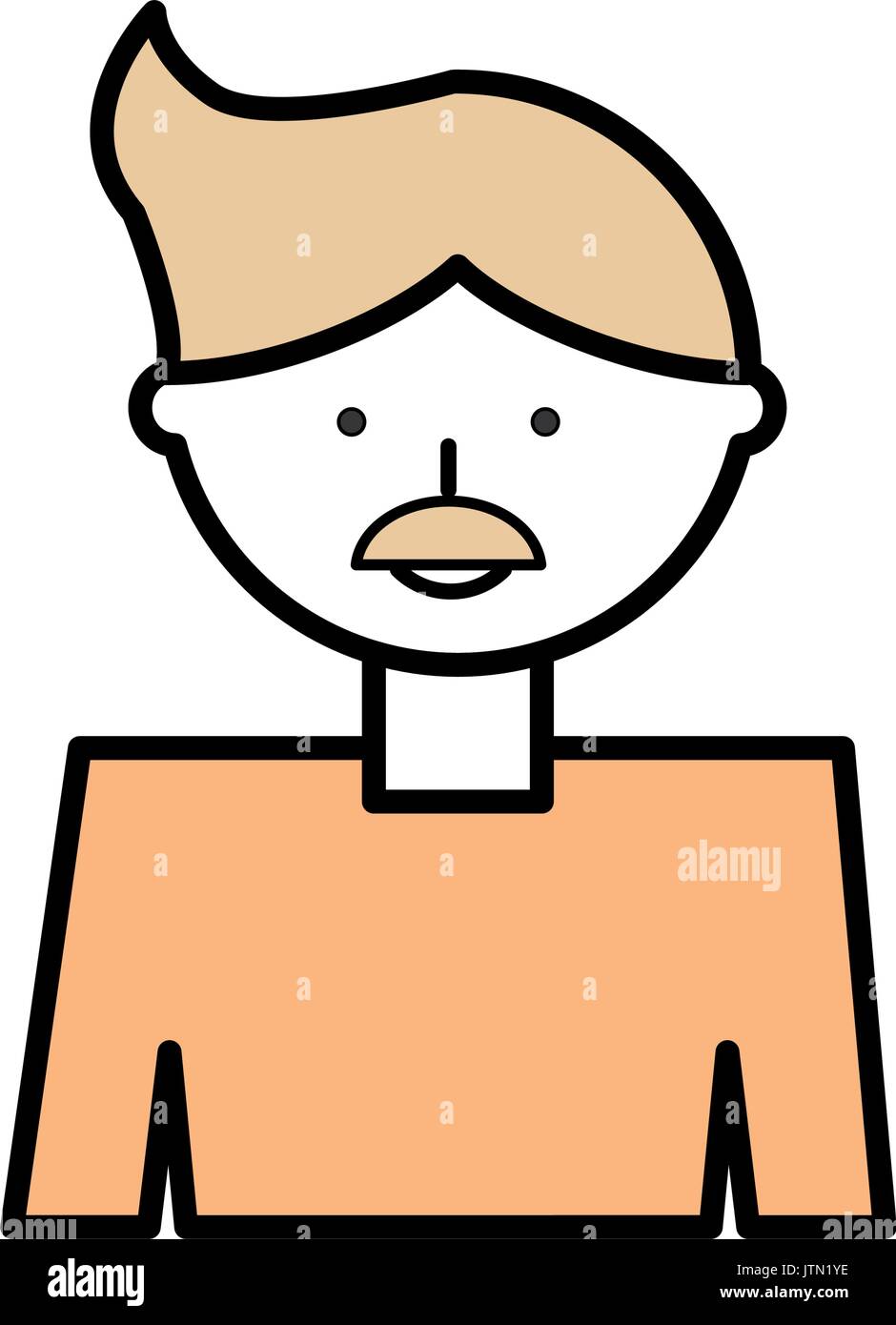 Man cartoon profile Stock Vector Image & Art - Alamy