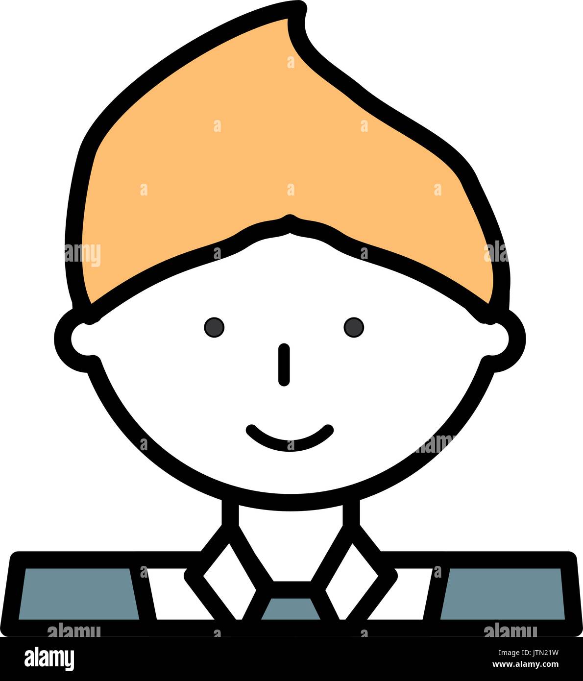 Man cartoon profile Stock Vector Image & Art - Alamy