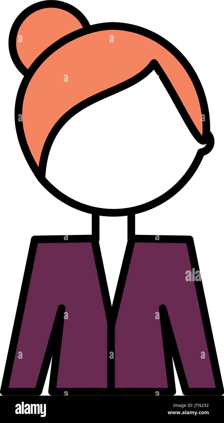 Woman profile cartoon Stock Vector Image & Art - Alamy