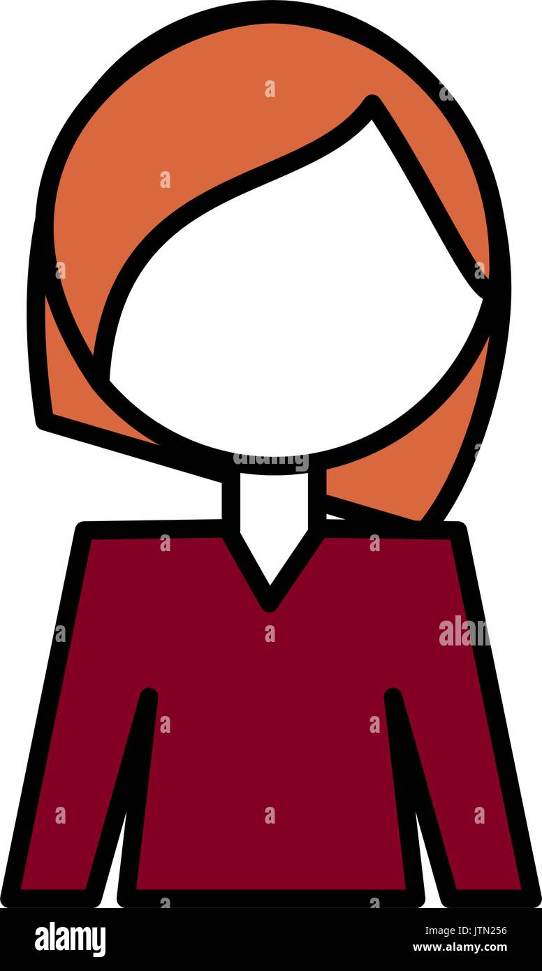 Woman profile cartoon Stock Vector Image & Art - Alamy