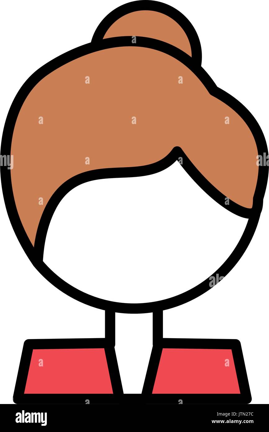 Woman profile cartoon Stock Vector Image & Art - Alamy