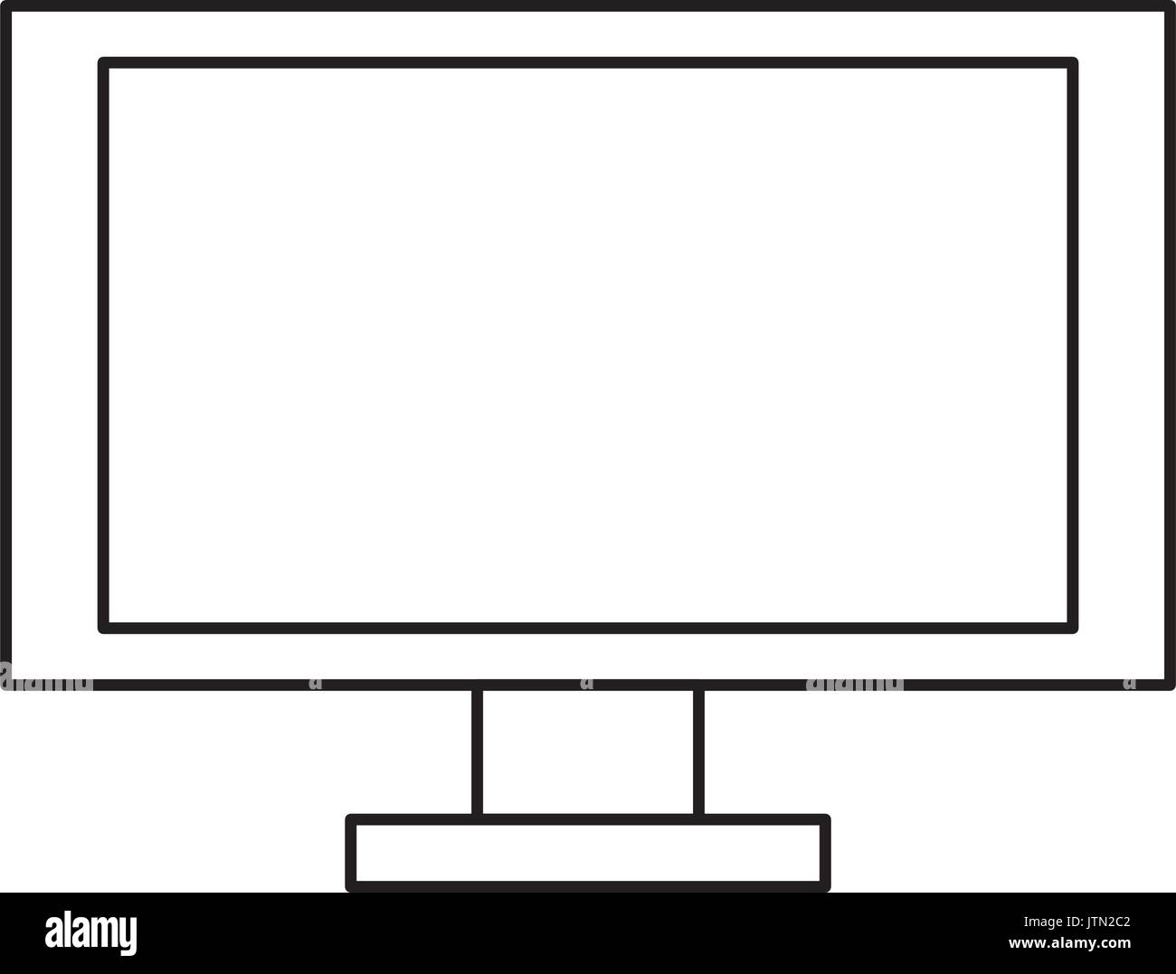 Computer screen technology Stock Vector Image & Art - Alamy