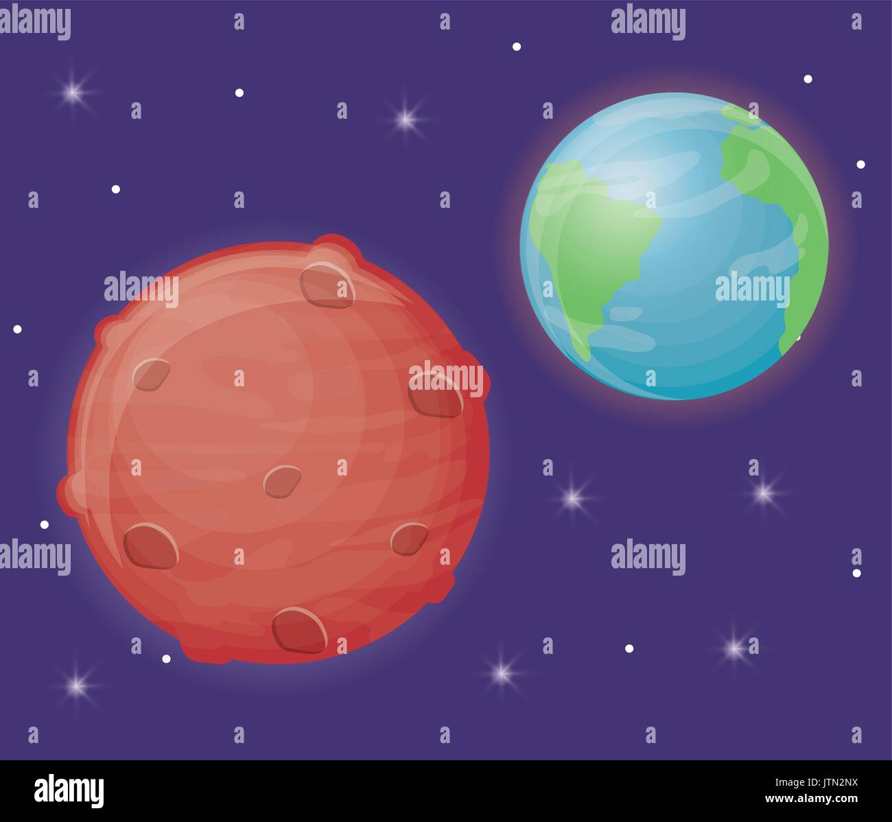 Mars geography Stock Vector Images - Alamy