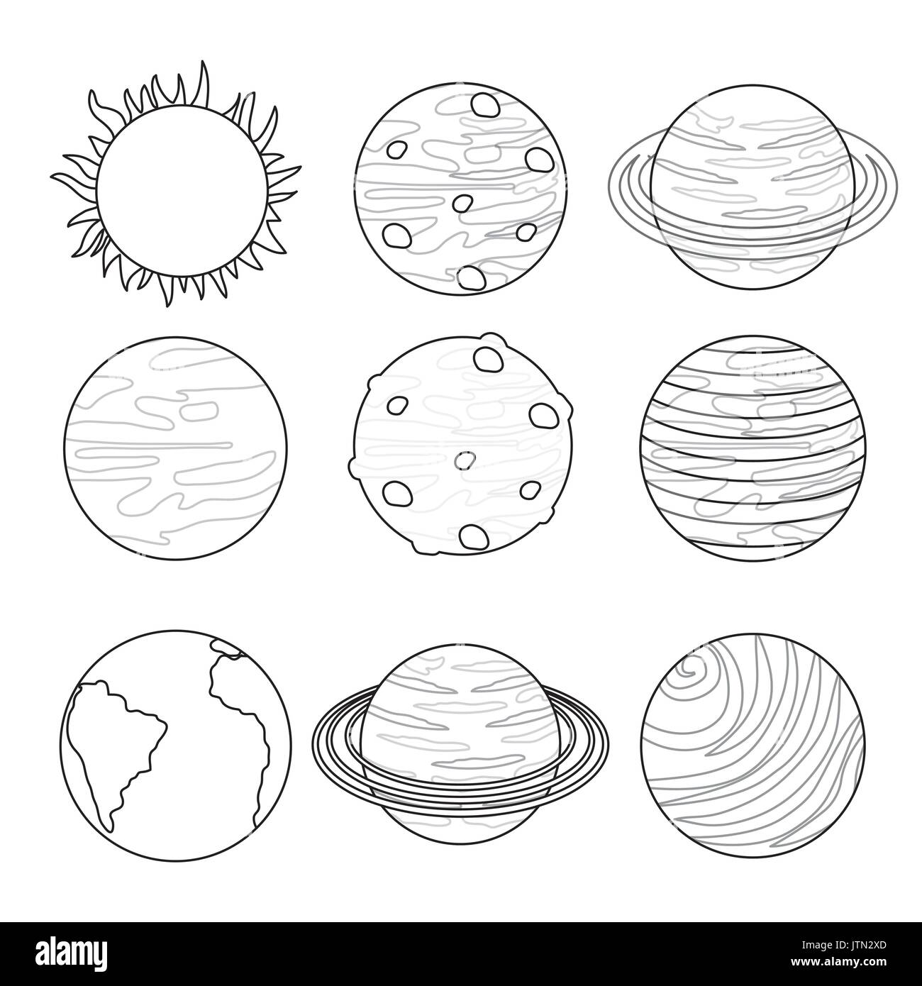 system solar design Stock Vector Image & Art - Alamy