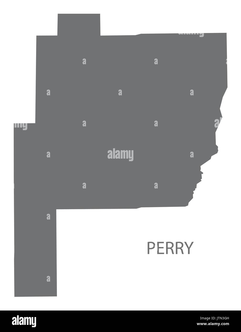 Map of perry hi-res stock photography and images - Alamy