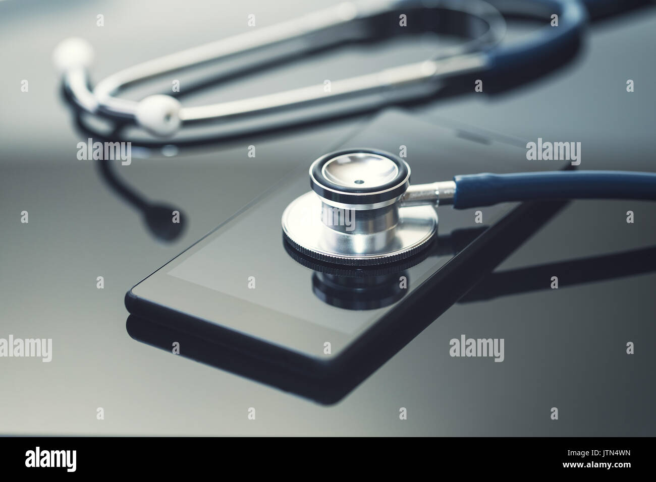 mobile phone diagnostics and repair service. smartphone with ...