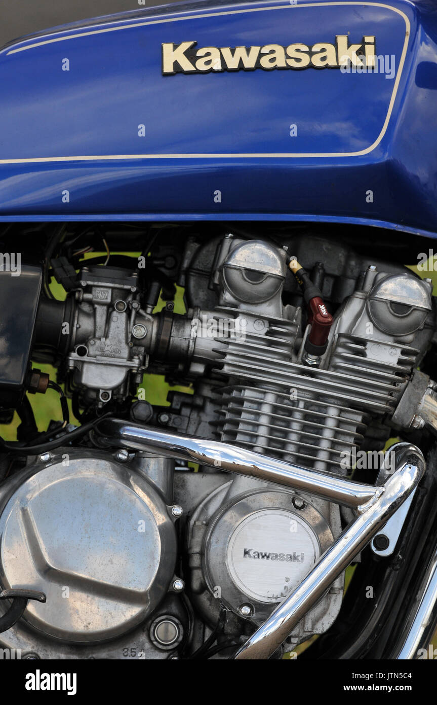 a close up picture of a modern motorcycle engine Harley Davidson and ...
