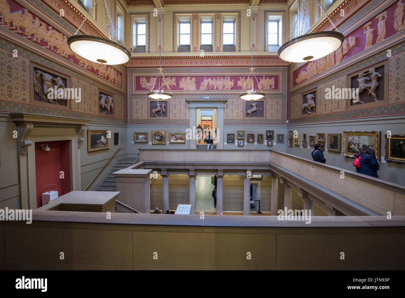 Manchester art gallery interior hi-res stock photography and images - Alamy