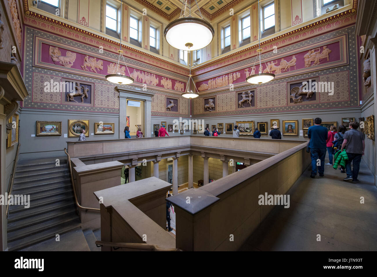 Manchester art gallery interior hi-res stock photography and images - Alamy