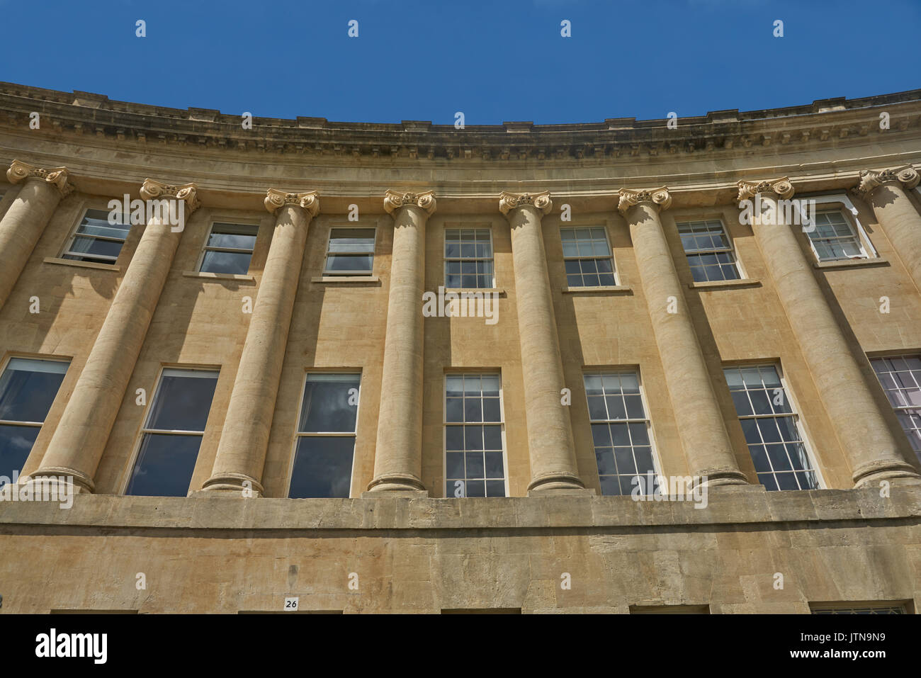 bath crescent of houses Stock Photo - Alamy