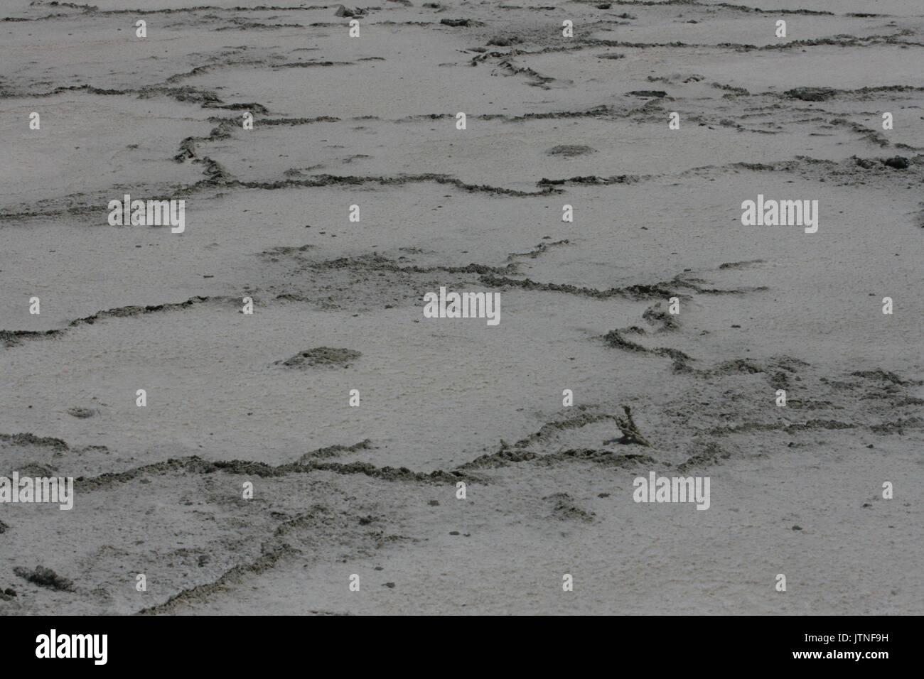 Larnaca Dry Salt Lake Stock Photo - Alamy