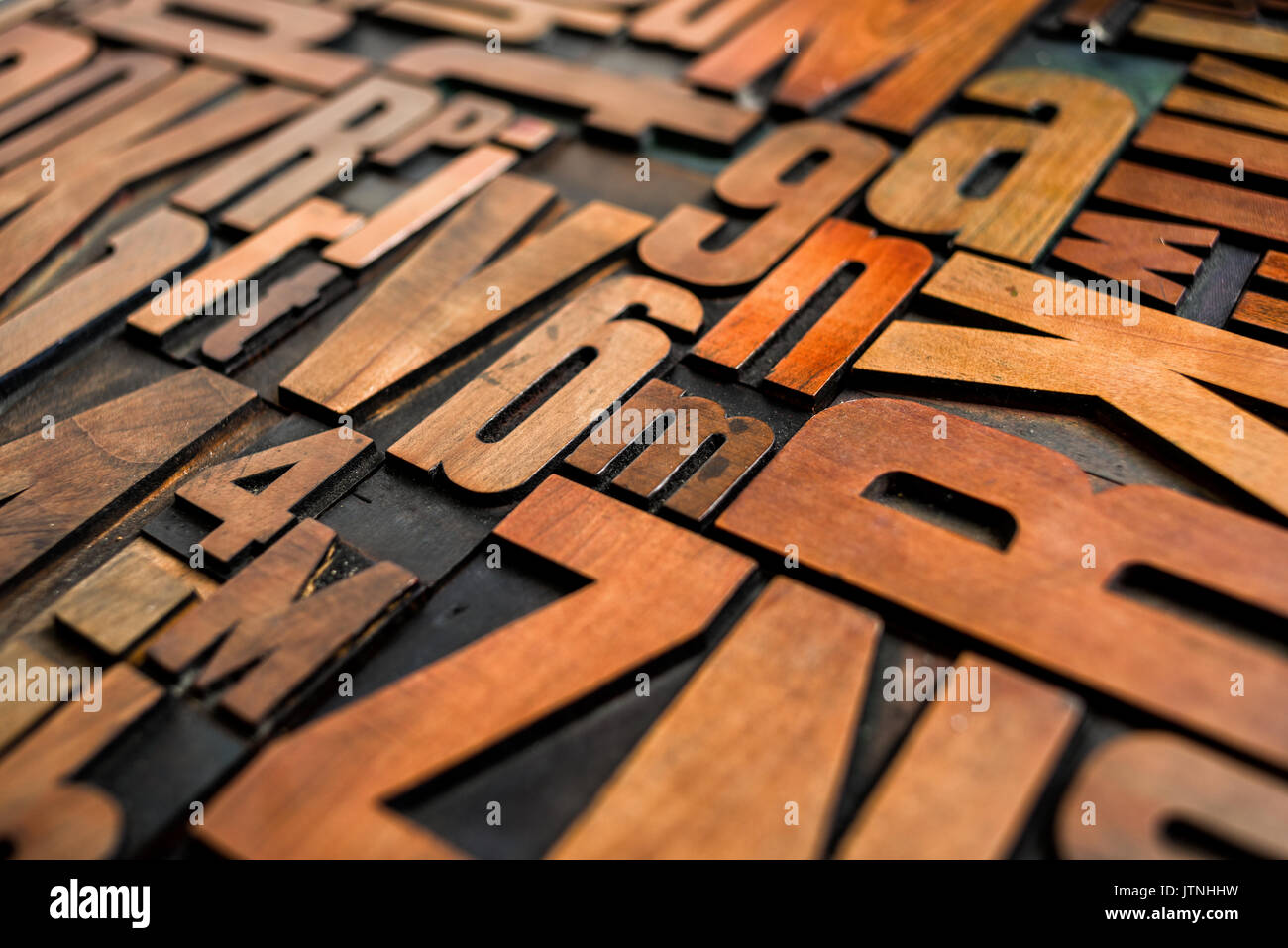 Antique letterpress hi-res stock photography and images - Alamy