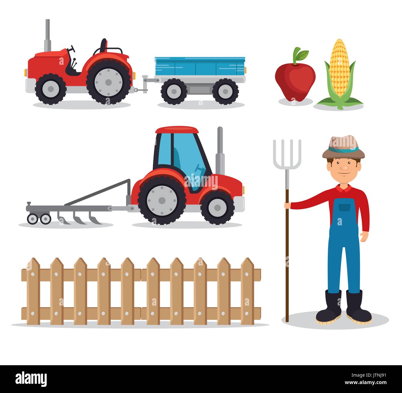 agriculture and farming icon set Stock Vector Image & Art - Alamy