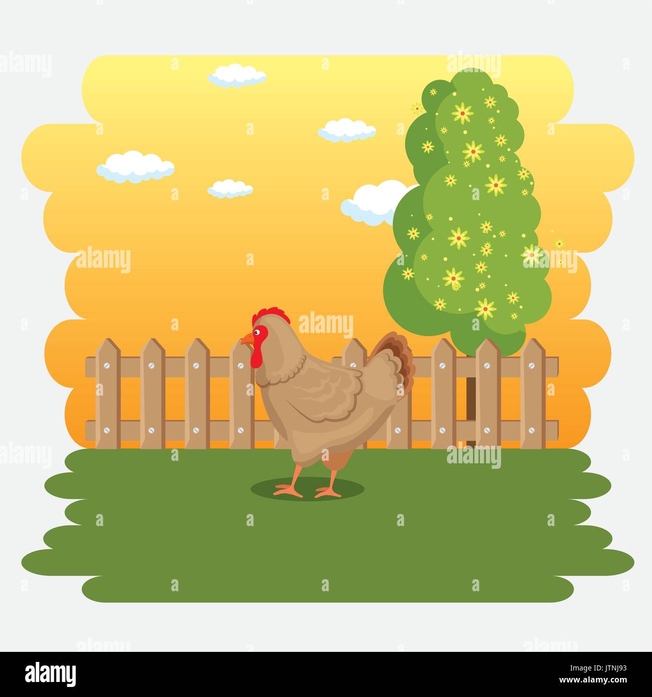 Animal pen for sheep Stock Vector Images - Alamy