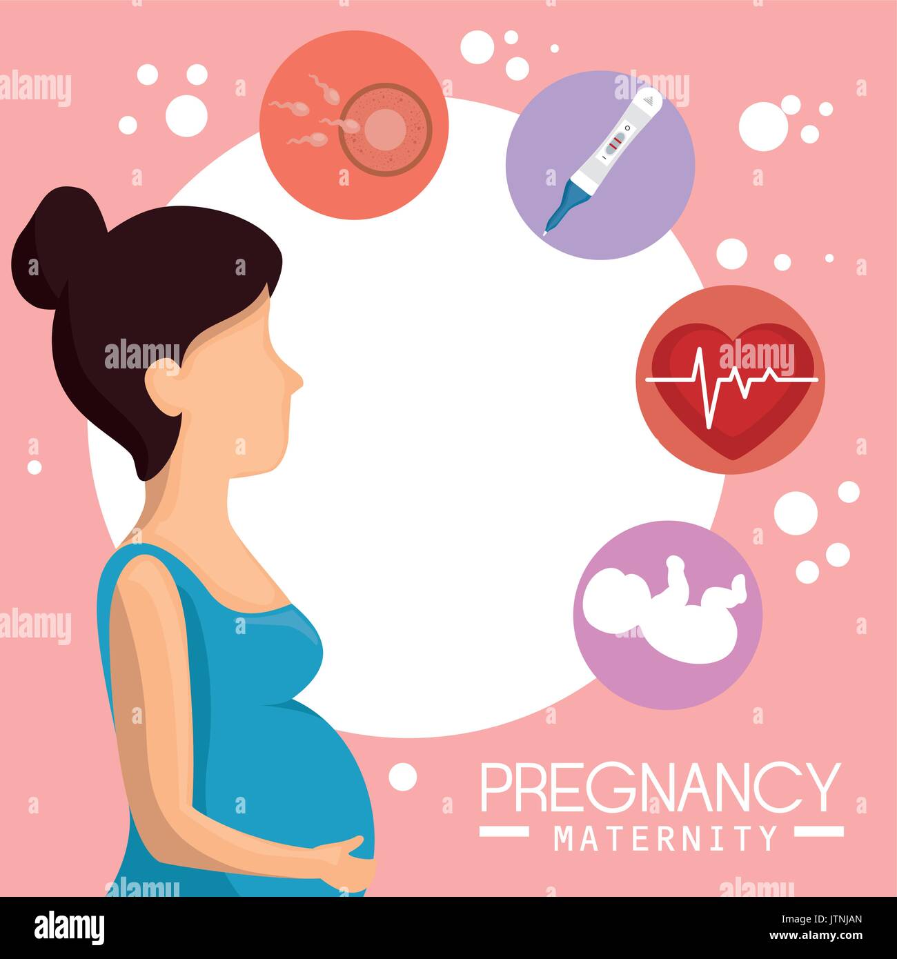pregnancy and maternity infograhic Stock Vector Image & Art - Alamy