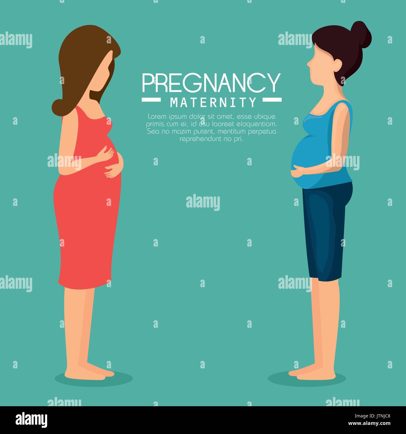 pregnancy and maternity infograhic Stock Vector Image & Art - Alamy