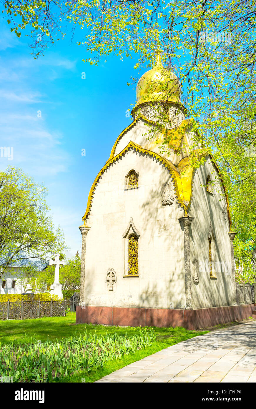 Novodevichy Cemetery Moscow High Resolution Stock Photography and ...