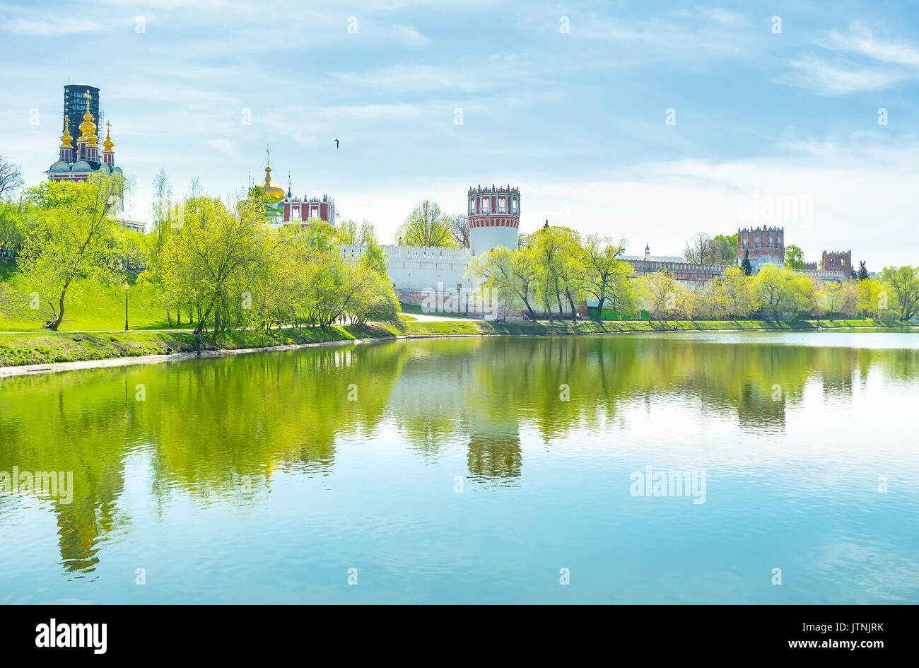 Novodevichy Convent is a pearl of Moscow medieval architecture, built ...