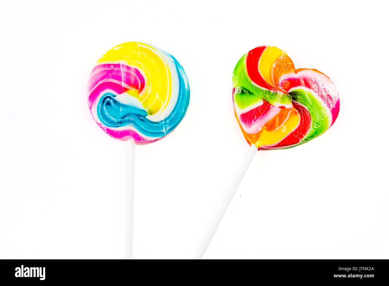 colorful sweet candy in white isolated Stock Photo - Alamy