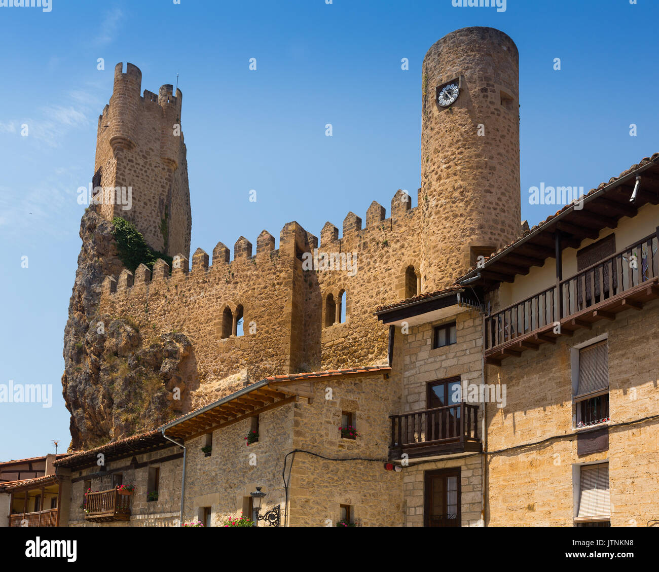 Frias castle 12th 15th century hi-res stock photography and images - Alamy