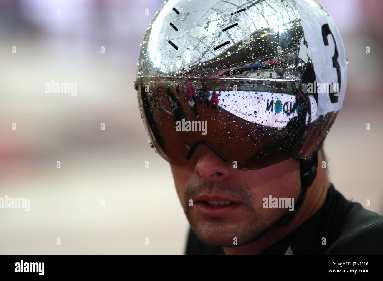 Marcel HUG of Switzerland before the final of the mens 5000m T54 ...