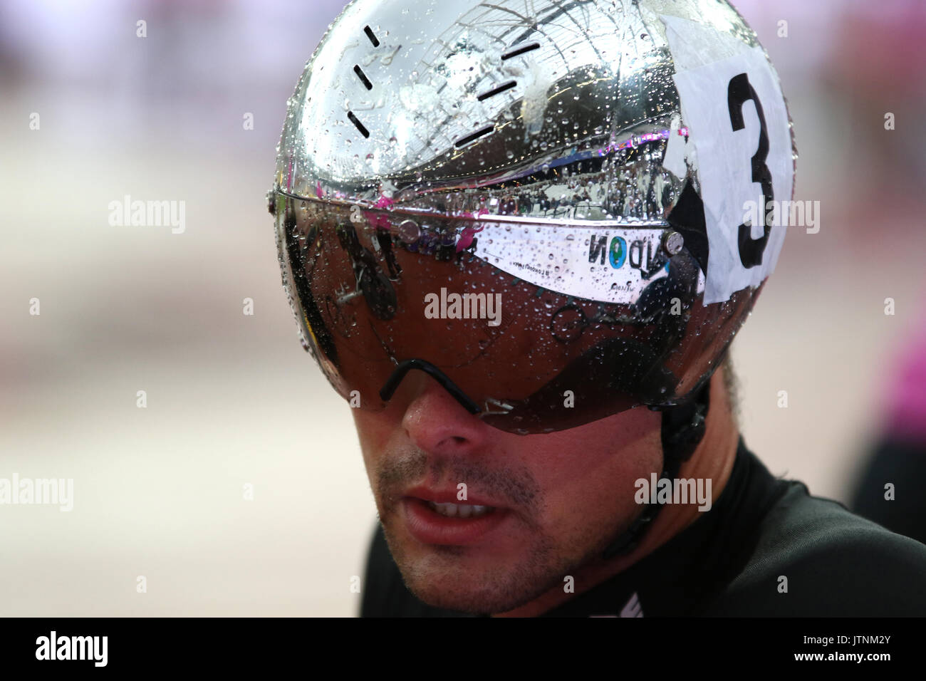 Marcel HUG of Switzerland before the final of the mens 5000m T54 ...