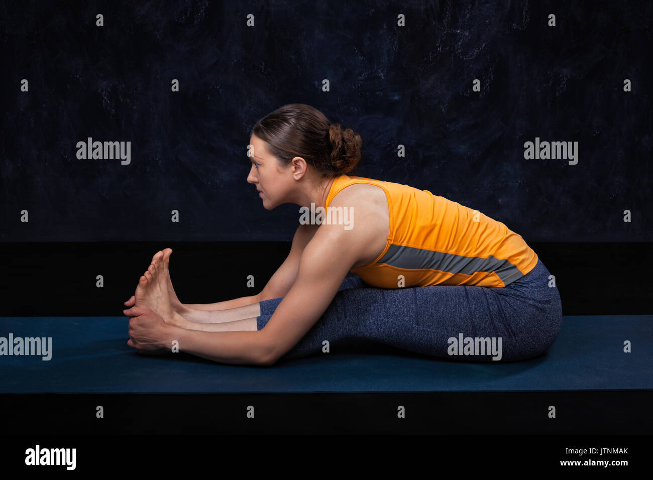 Paschimottanasana hi-res stock photography and images - Alamy
