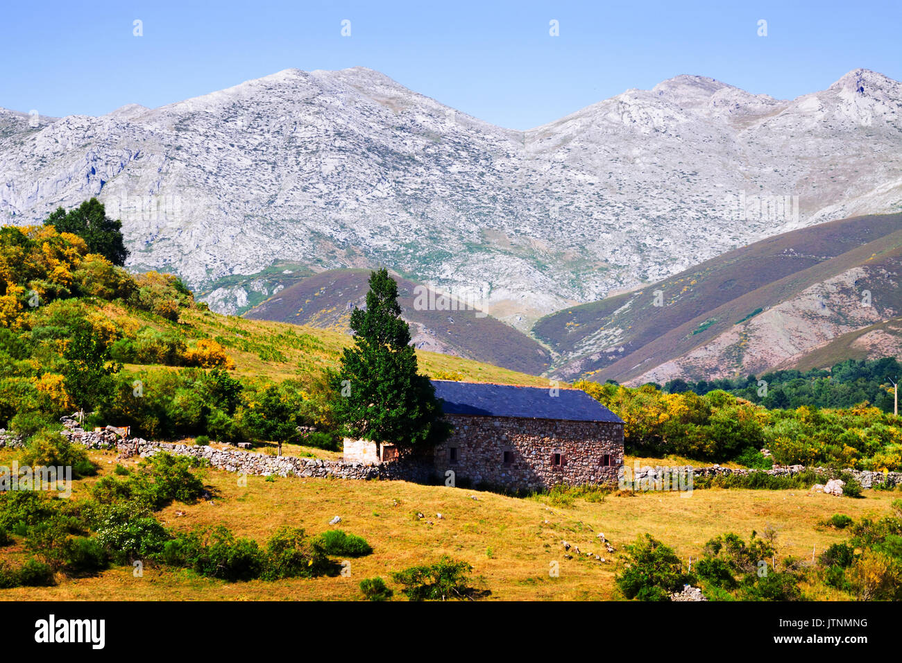 Rocks landscape in summer leon hi-res stock photography and images - Alamy