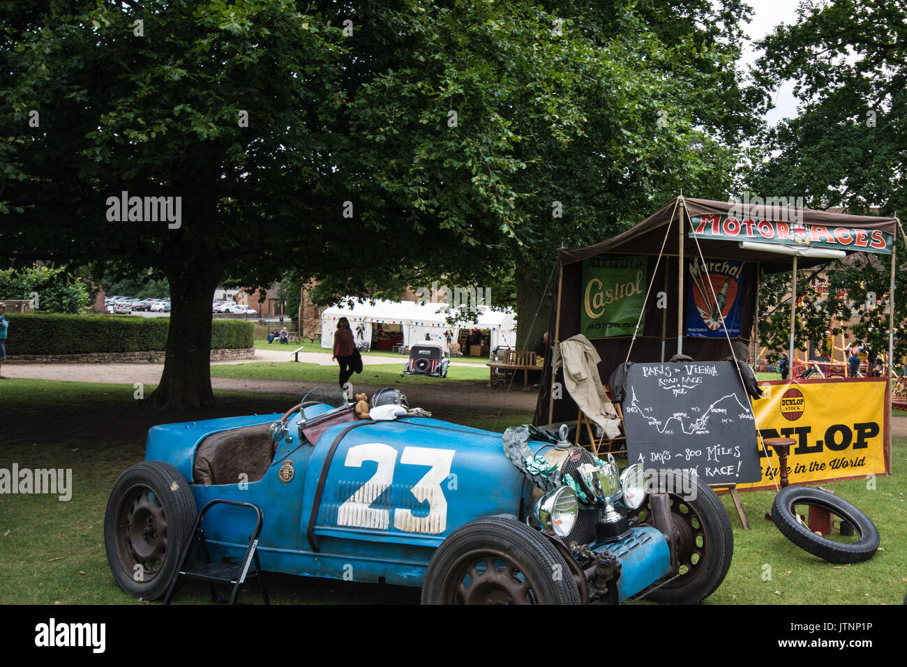 Vintage Racing Car Illustration High Resolution Stock Photography and ...