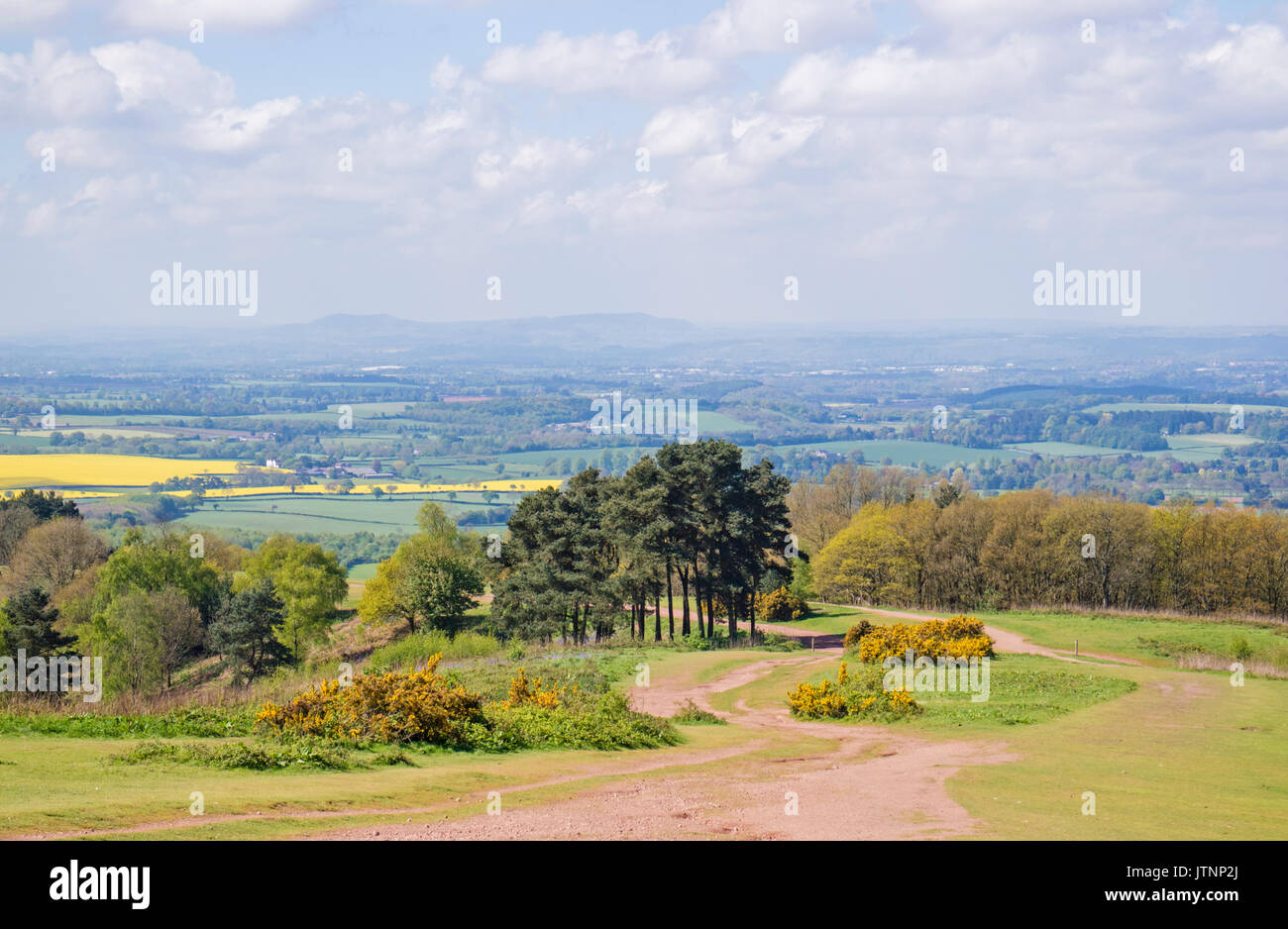 The Clent Hills, Worcestershire, England, UK Stock Photo - Alamy
