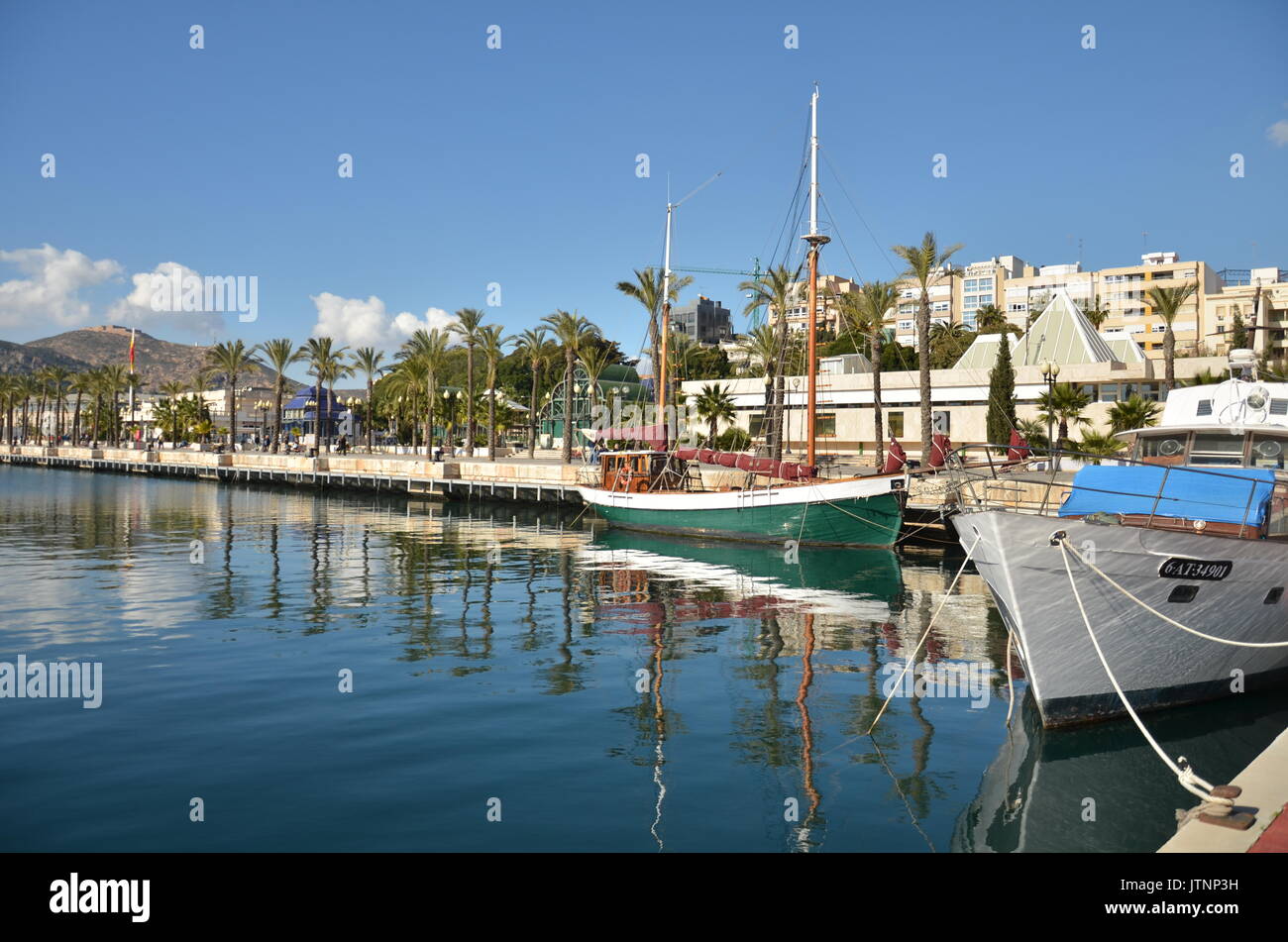 Port of Cartagena, Murcia, Spain Stock Photo - Alamy