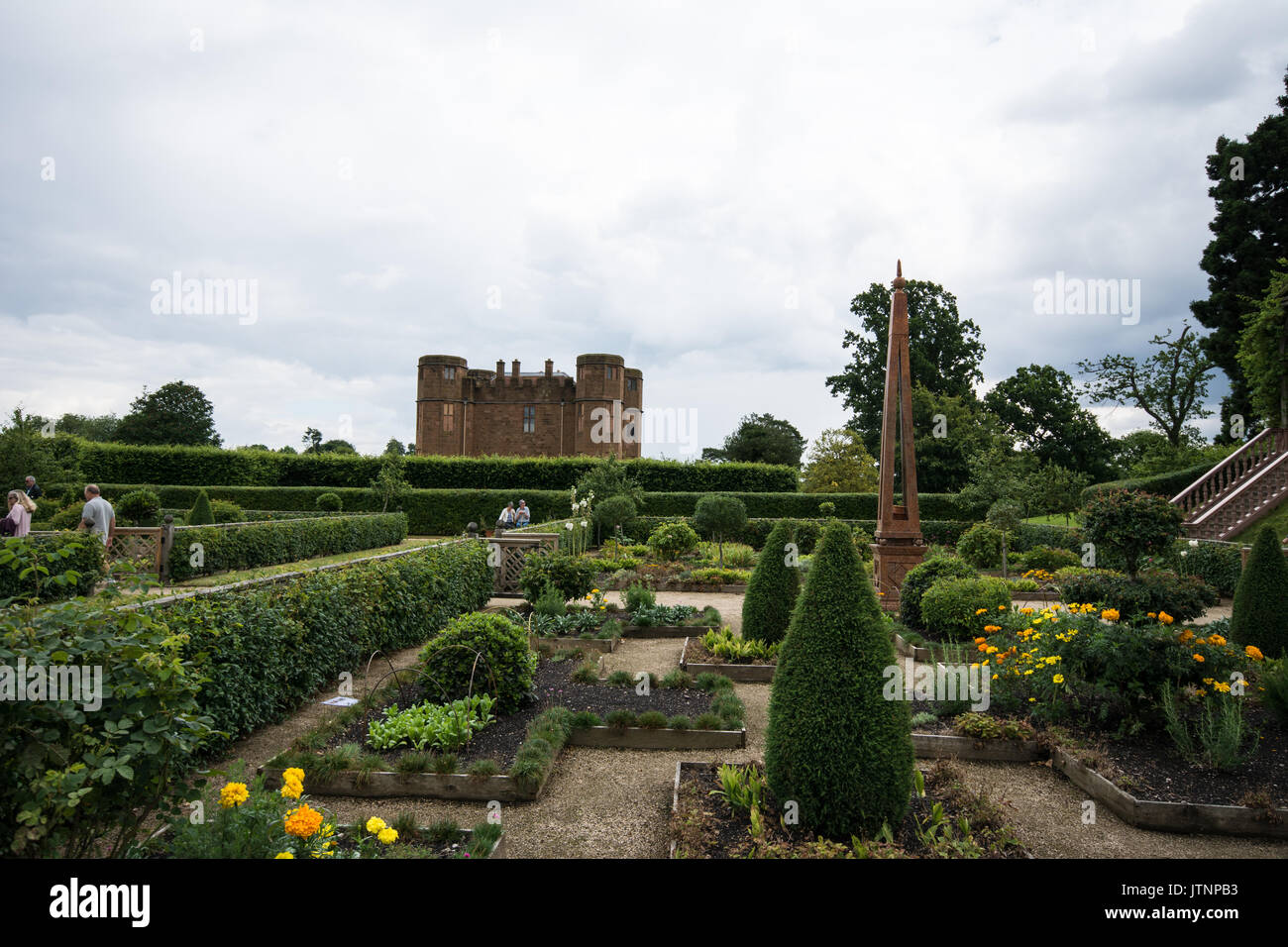 Castle and Grounds Stock Photo - Alamy