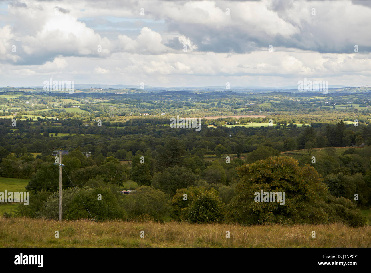 county fermanagh countryside near the irish border northern ireland ...