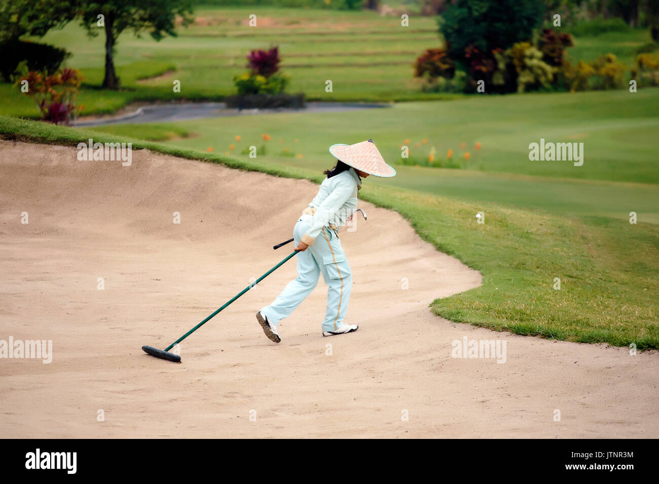 Asian golf caddie hi-res stock photography and images - Alamy