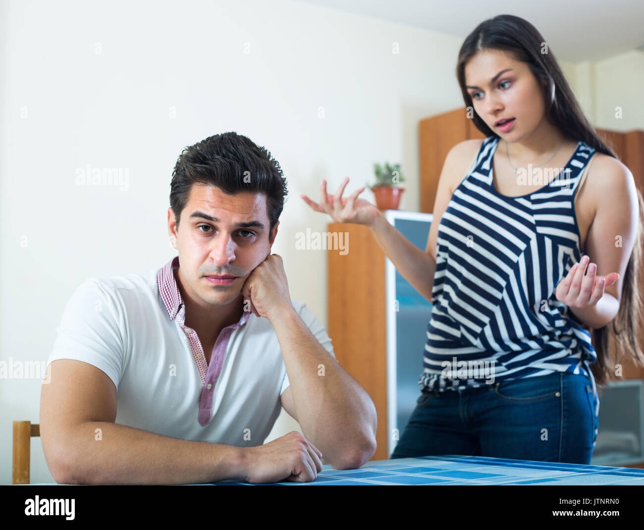 Crisis disgruntled hi-res stock photography and images - Alamy