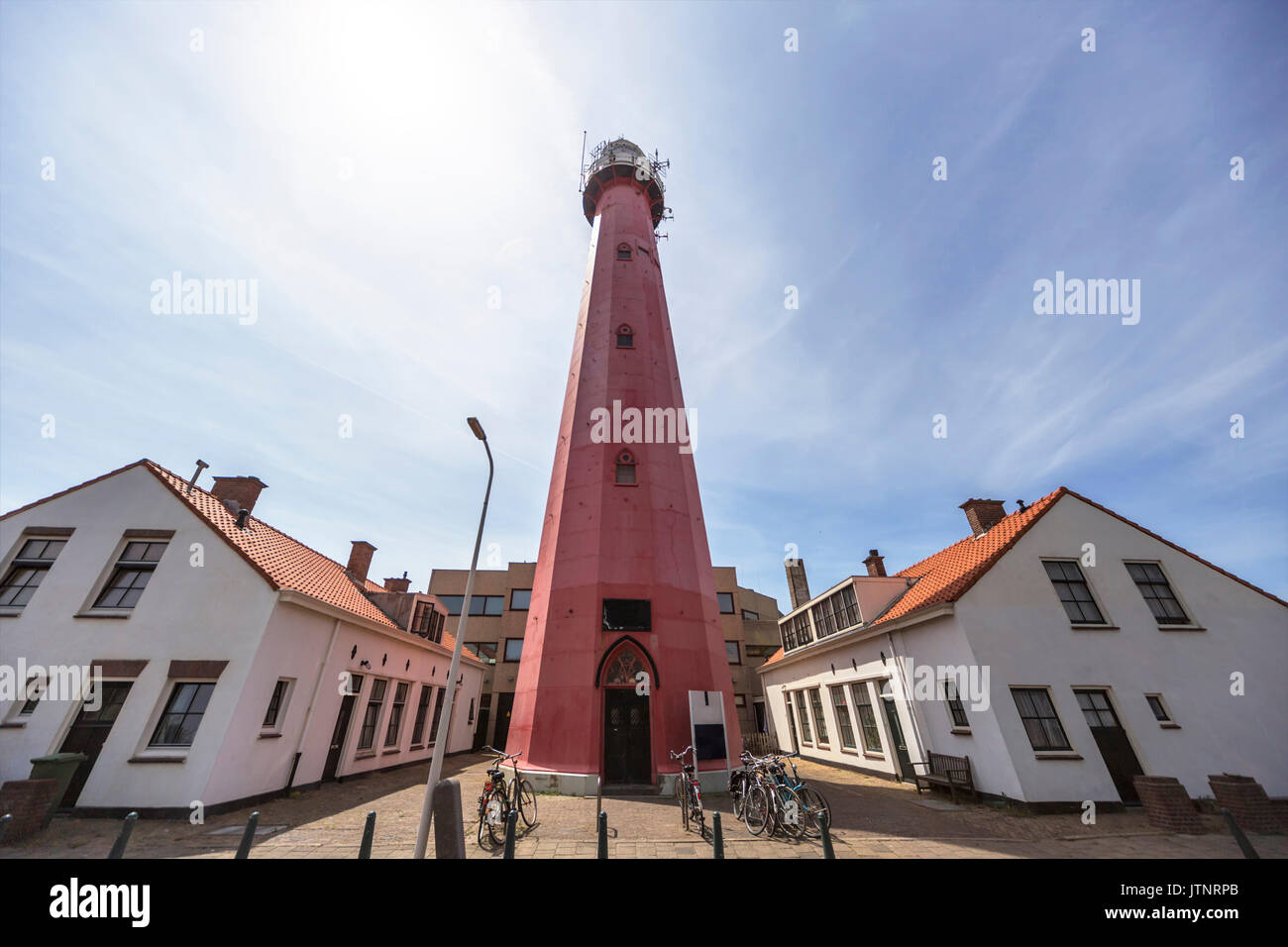 Lighthouse surrounded by water hi-res stock photography and images - Alamy