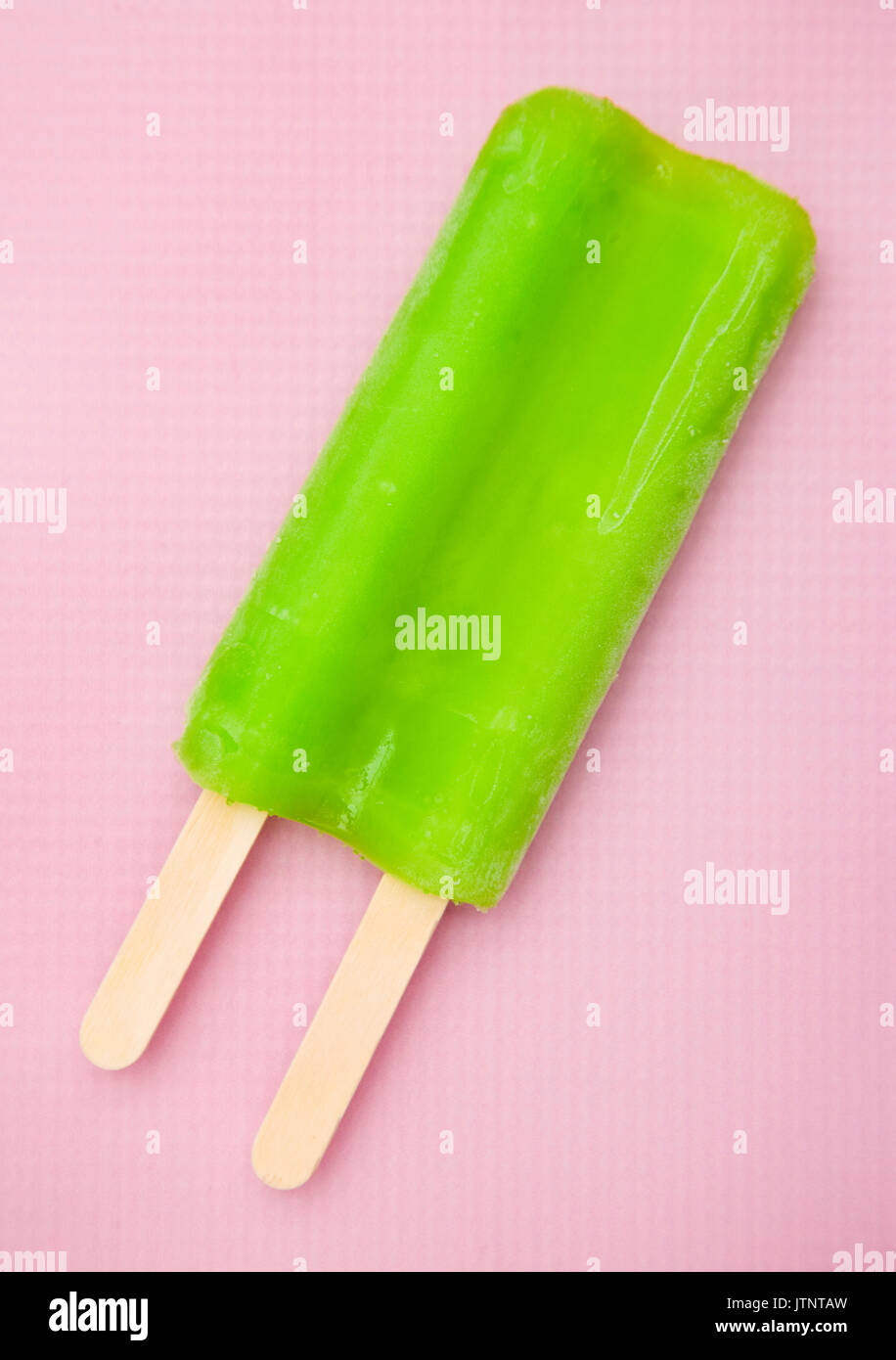 Summer Popsicles Straight from the Freezer Stock Photo - Alamy