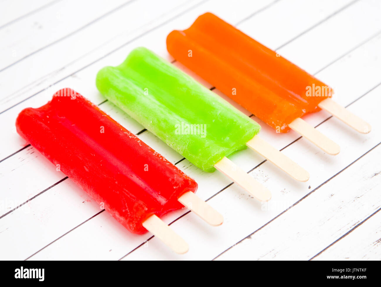 Trio popsicles hi-res stock photography and images - Alamy