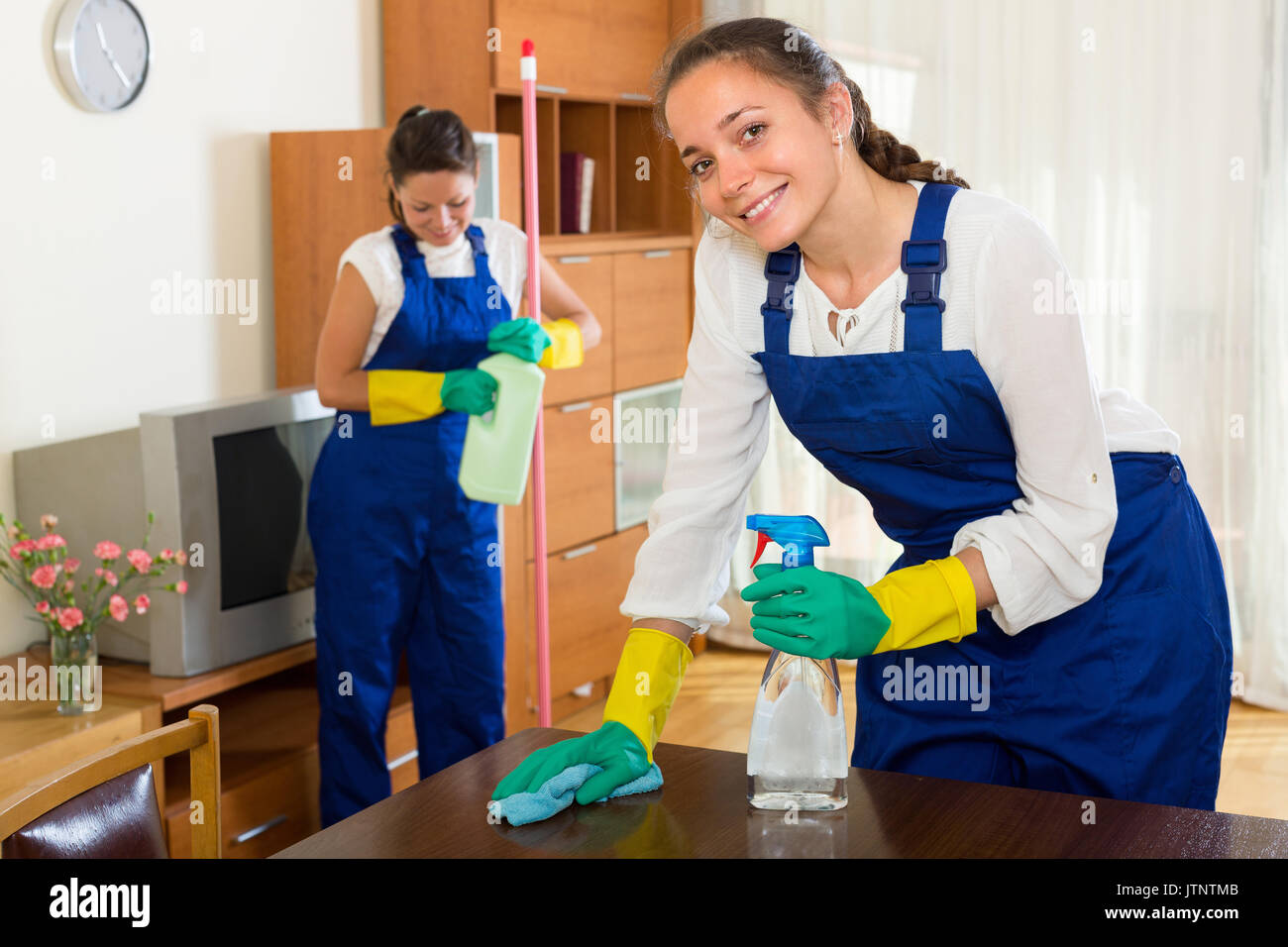 Professional cleaners hi-res stock photography and images - Alamy