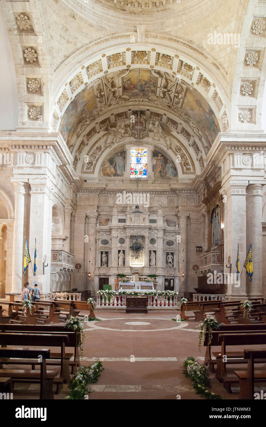Renaissance Sanctuary of the Madonna di San Biagio in Montepulciano in ...