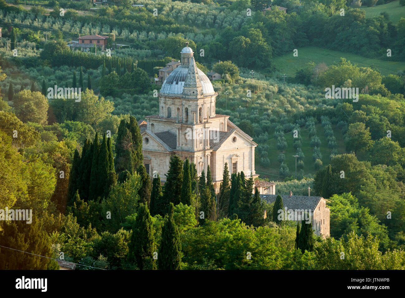Renaissance Sanctuary of the Madonna di San Biagio in Montepulciano in ...