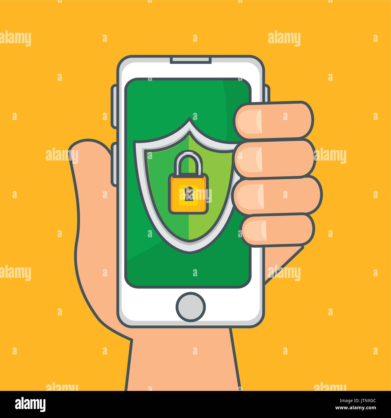 internet security concept vector illustration graphic design Stock ...